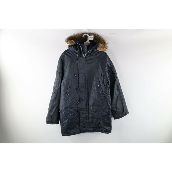 Vintage | Jackets & Coats | Vintage 7s Rockabilly Mens Small Hooded N3b ...